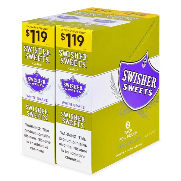 SWISHER RILLO WHITE GRAPE 2/1.19 60 CT PK | Blue Sky Sales
