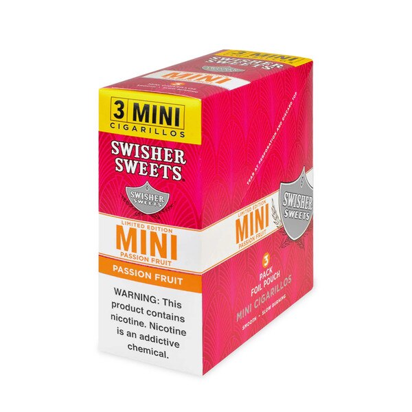 SWISHER MINI PASSION FRUIT 15/3 PK | Blue Sky Sales