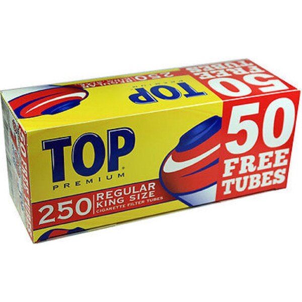 Top Regular King Tubes 250Ct | Blue Sky Sales