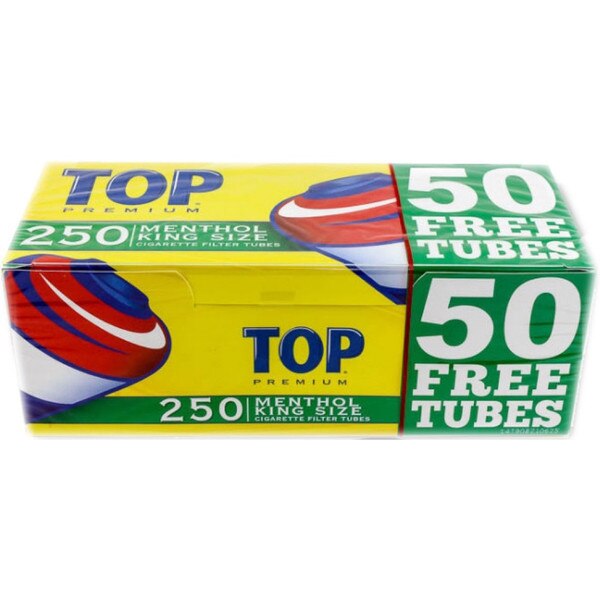Top Menthol King Tubes 250Ct | Blue Sky Sales