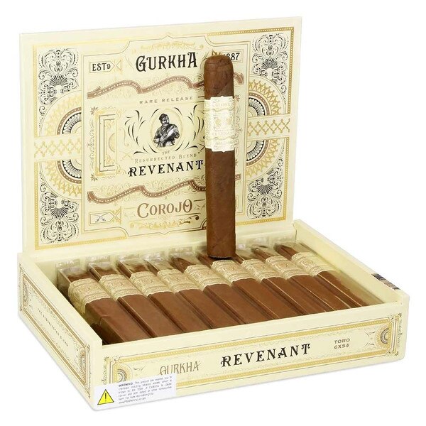 GURKHA REVENANT COROJO TORO 20 CT Blue Sky Sales gurkha-revenant-corojo-toro-20-ct-blue-sky-sales