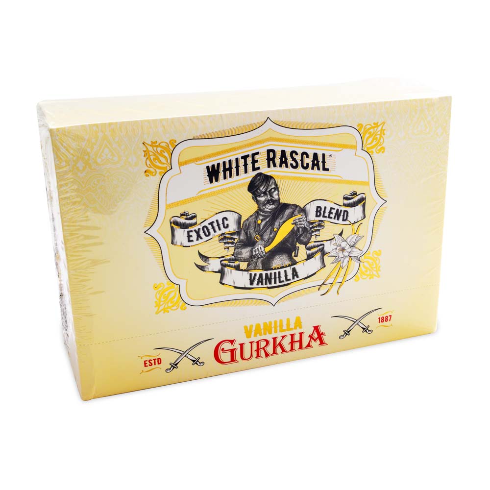 GURKHA CAFE TABAC WHITE RASCAL VANILLA TIN 60 CT | Blue Sky Sales