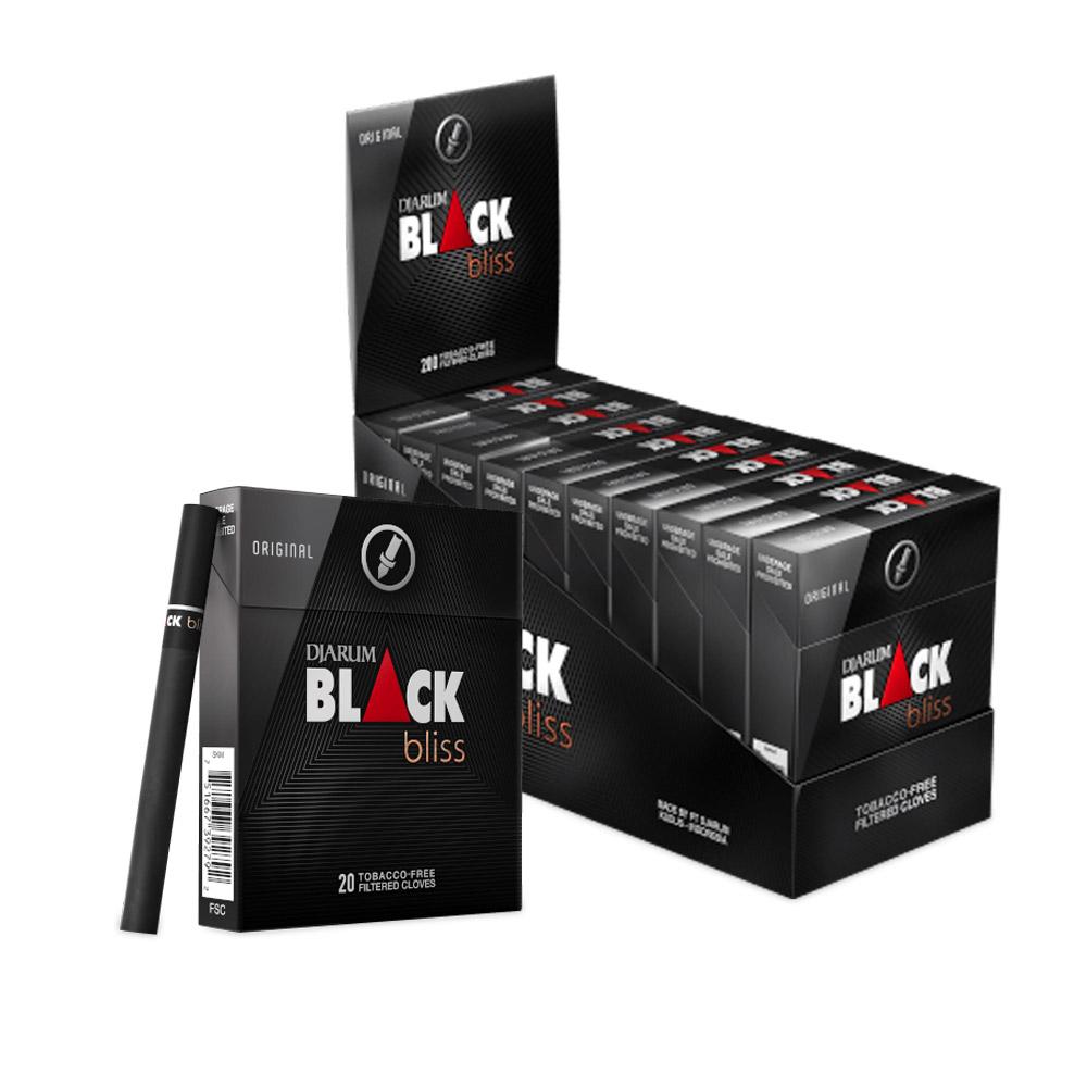 DJARUM BLACK BLISS ORIGINAL FILTERED 10/20 PACK | Blue Sky Sales