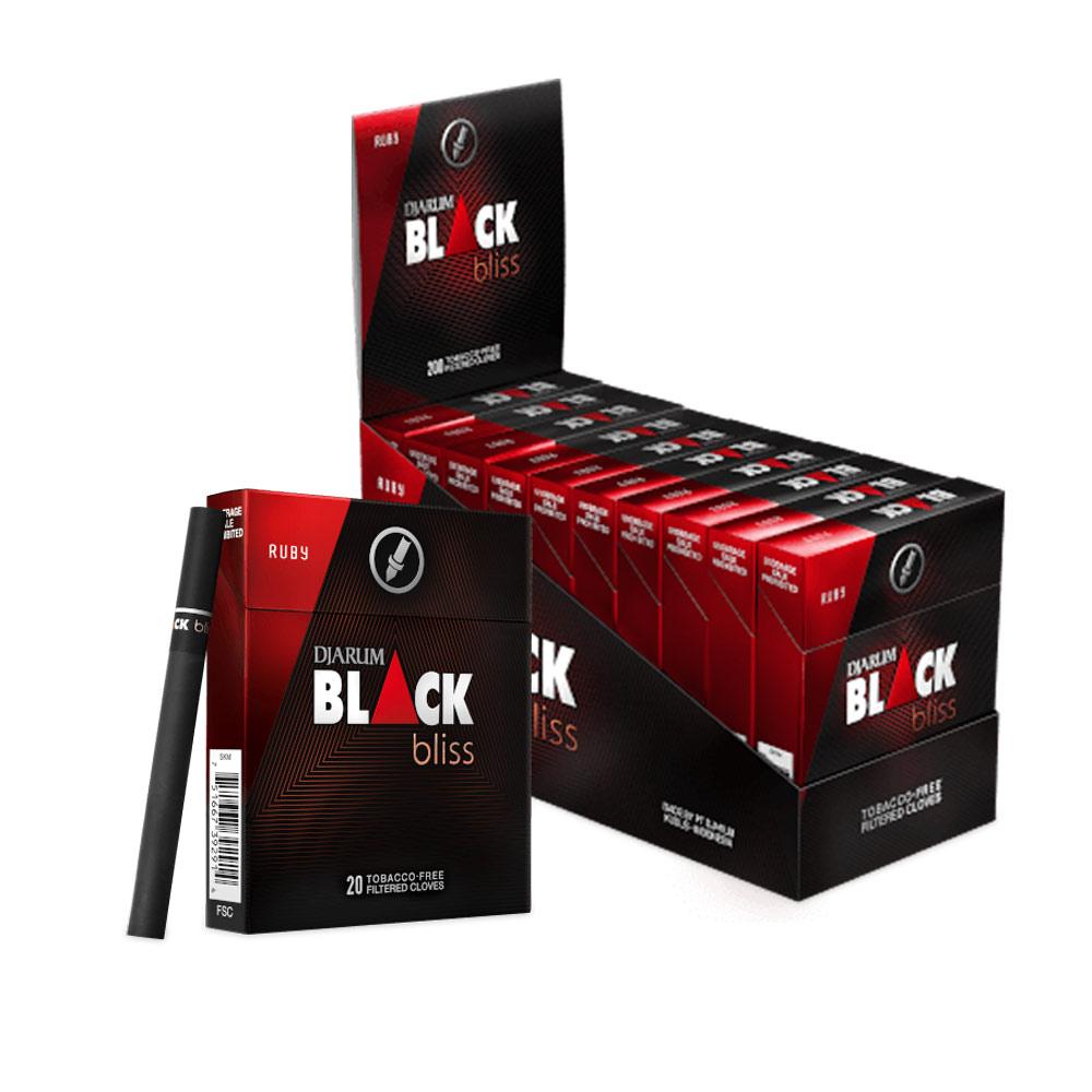 DJARUM BLACK BLISS RUBY FILTERED 10/20 PACK | Blue Sky Sales