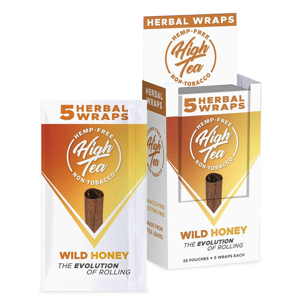 HIGH TEA WRAPS WILD HONEY 25/5 CT