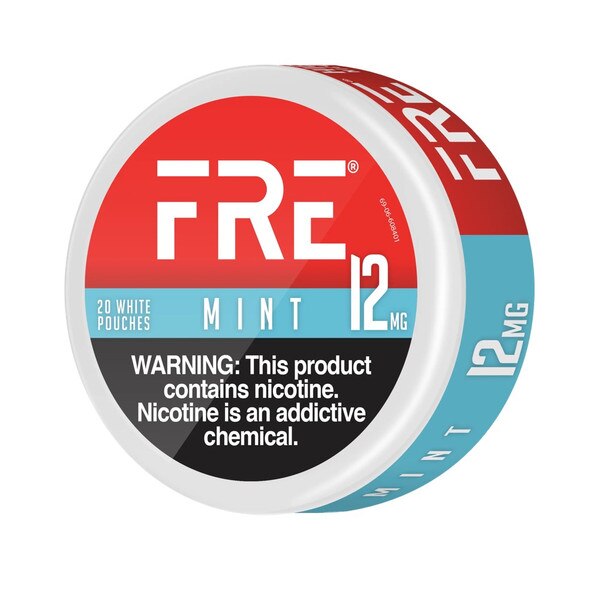 FRE MINT 12MG NICOTINE POUCH 5PK | Blue Sky Sales