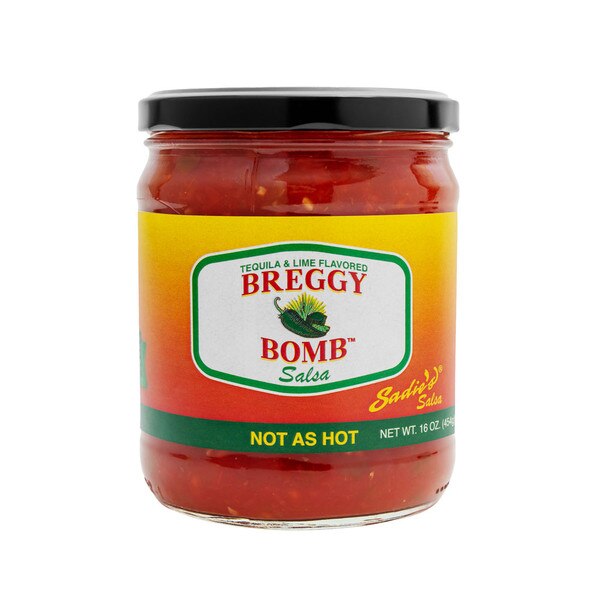 SADIE'S BREGGY BOMB SALSA 16OZ 16 OZ JR | Blue Sky Sales
