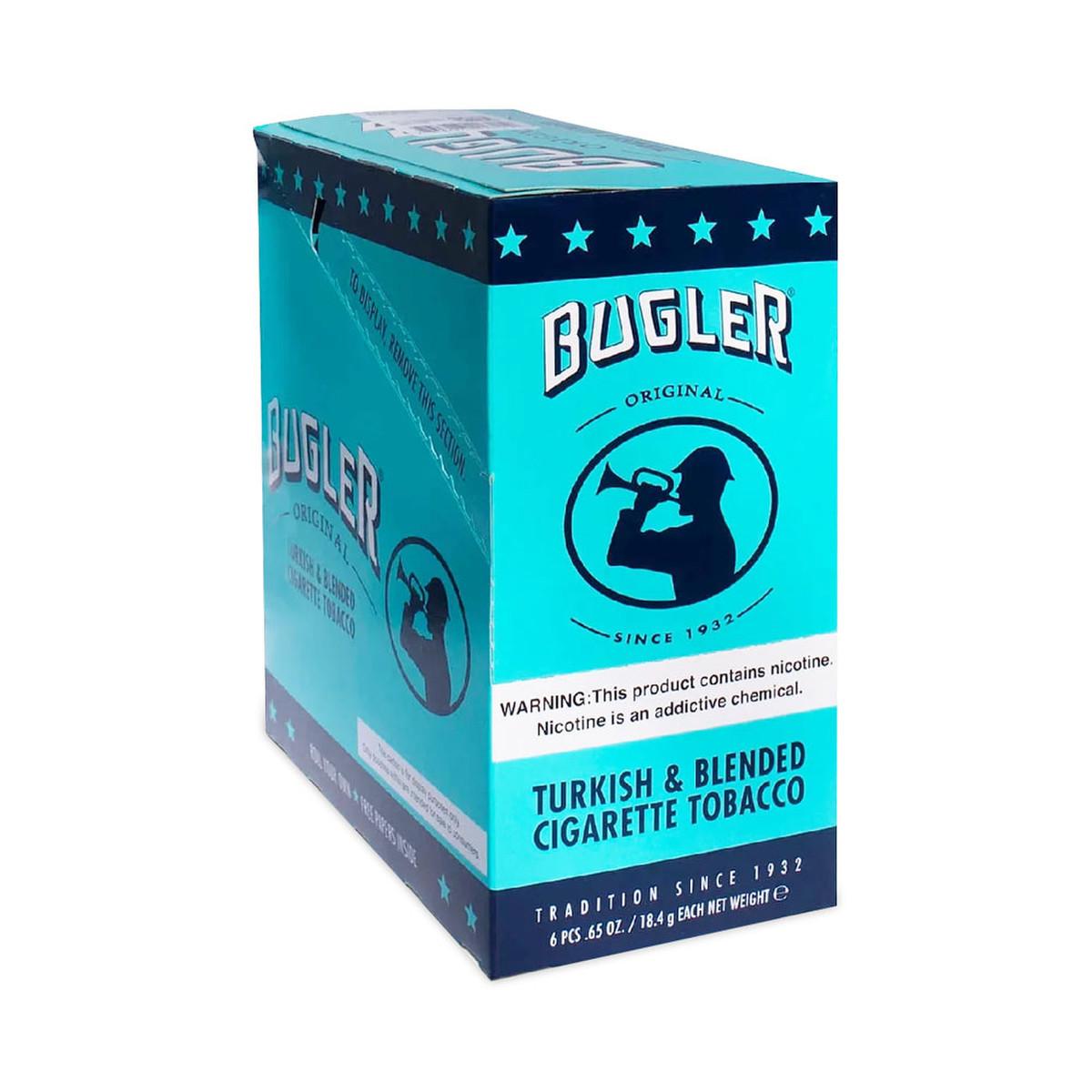 BUGLER POUCH TOBACCO - REGULAR 6 PK