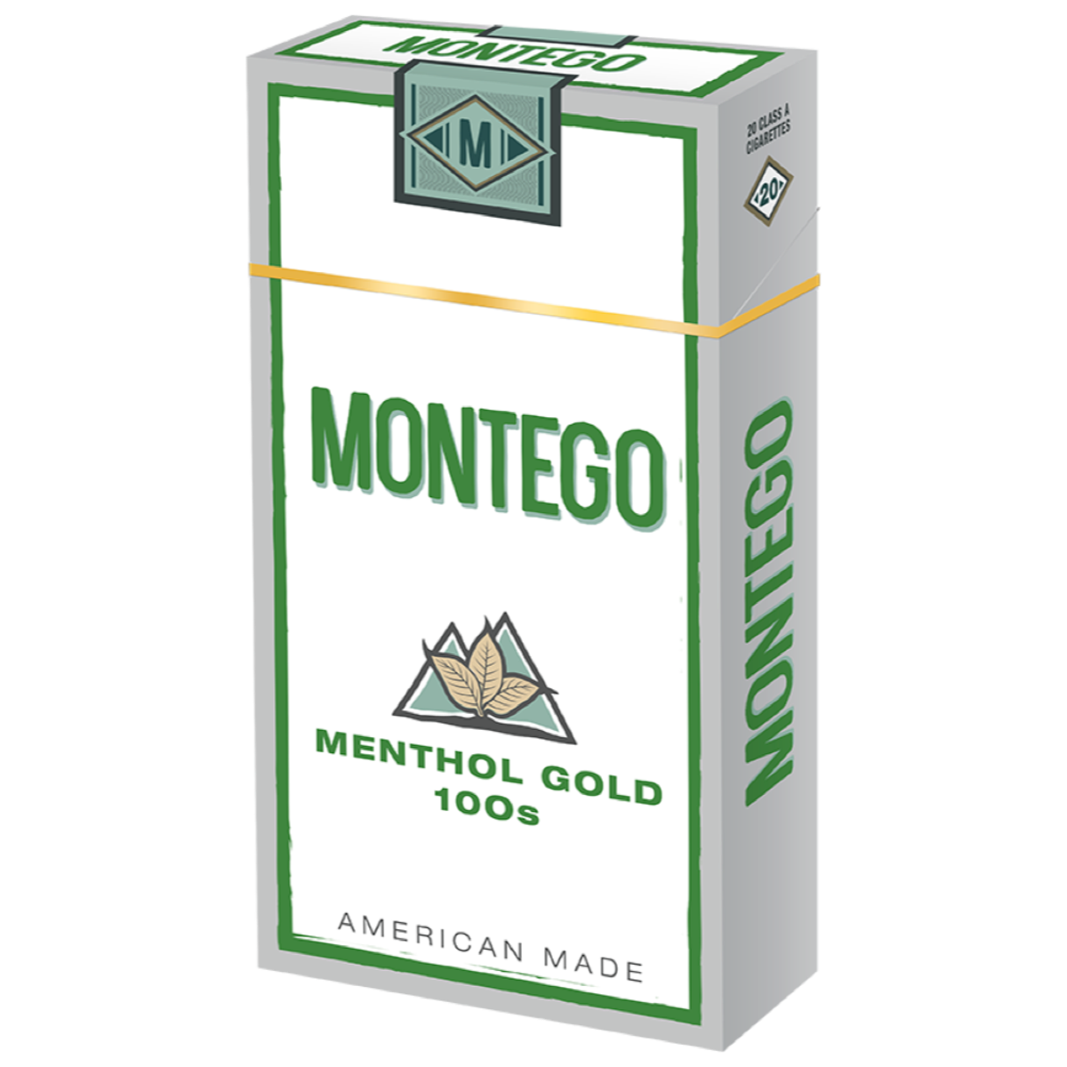 MONTEGO MENTHOL GOLD 100 BX | Blue Sky Sales