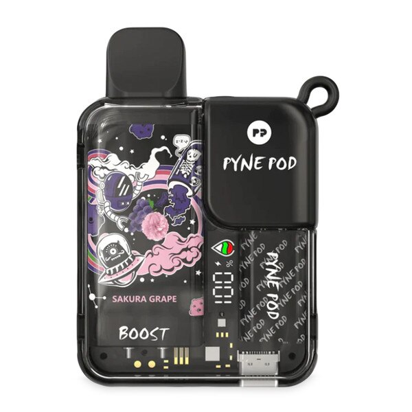 PYNE POD 8500 SAKURA GRAPE 5 PK