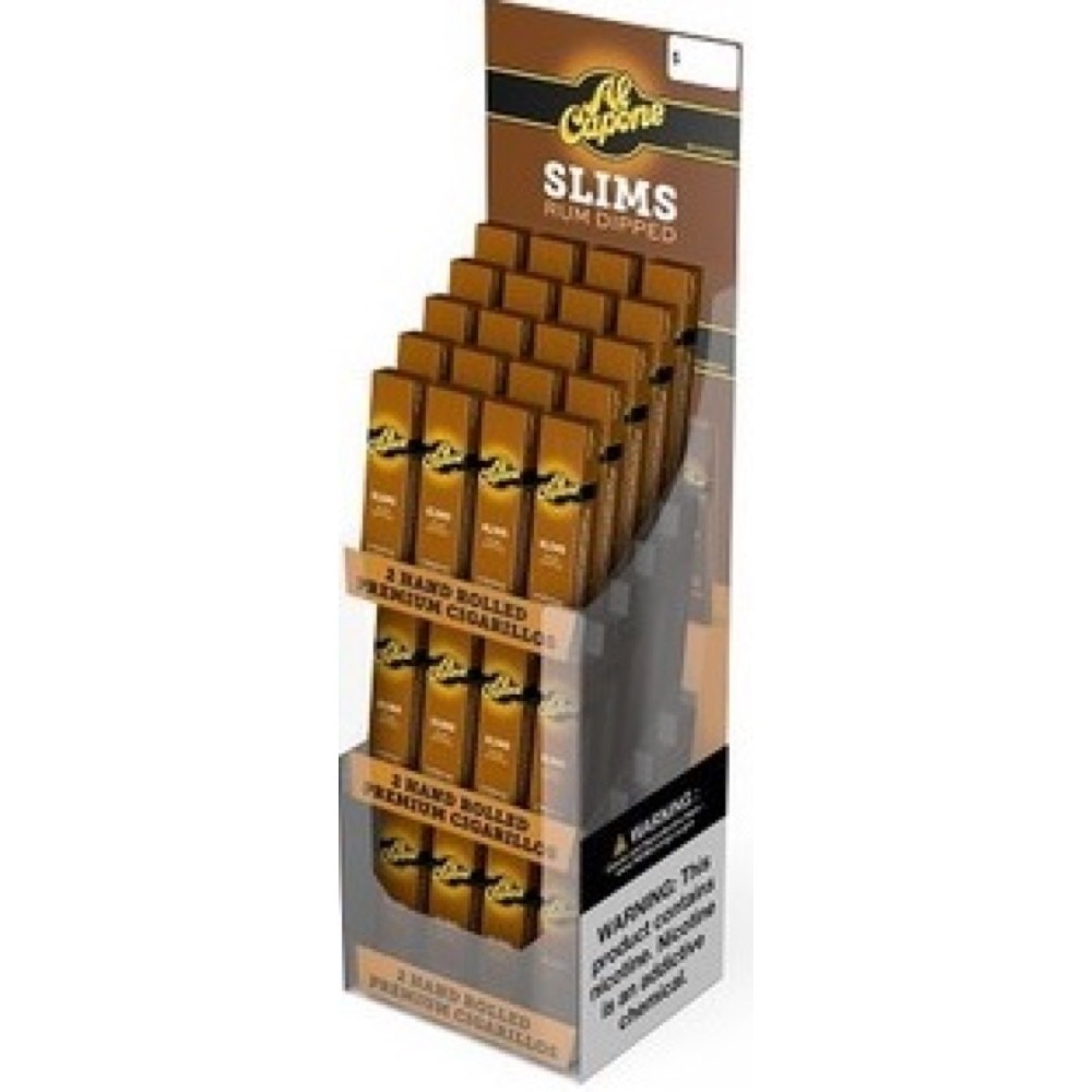 AL CAPONE SLIMS JAMAICAN BLAZE TOWER (FKA RUM) 120 CT | Blue Sky Sales