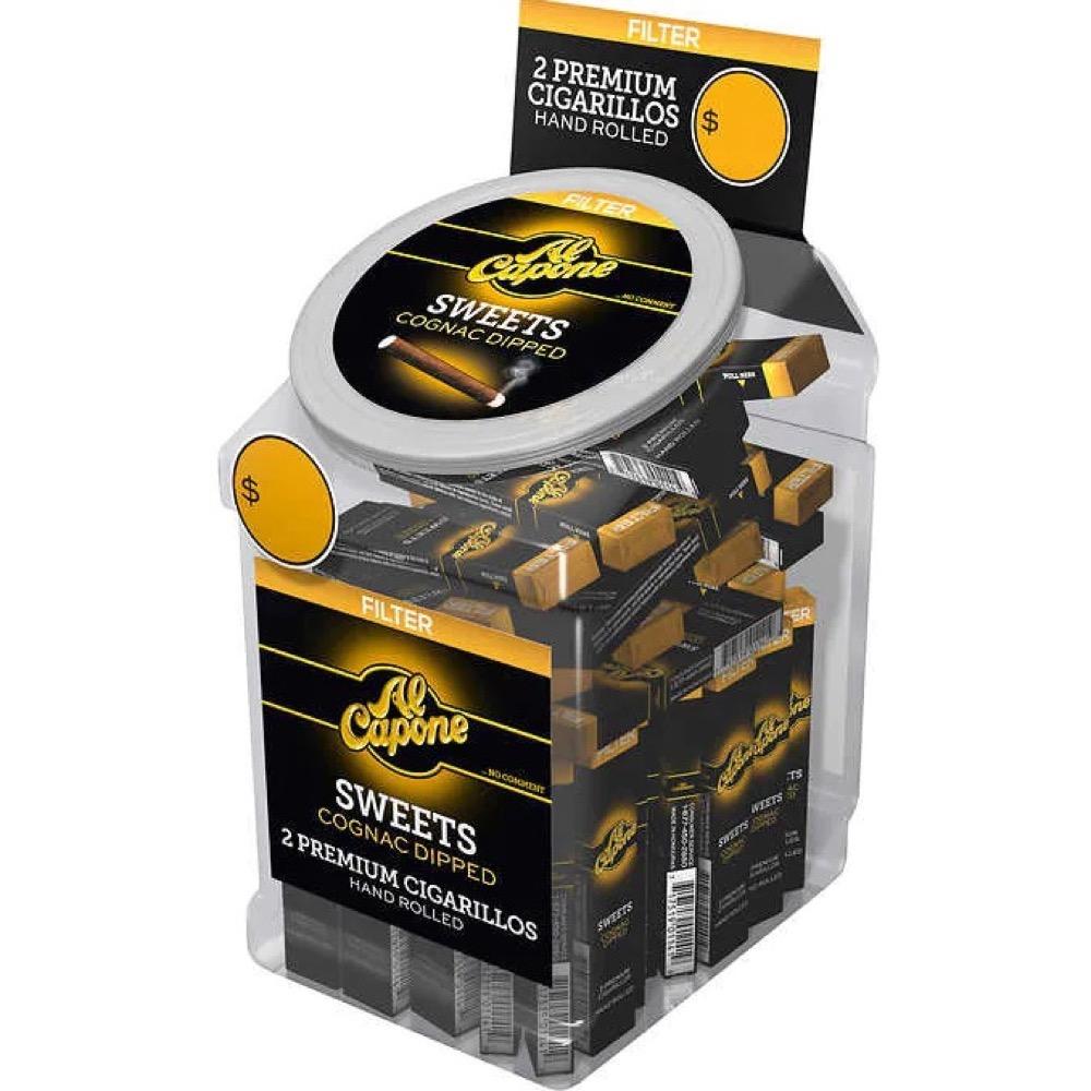 AL CAPONE SWEETS JAR 120 CT| Blue Sky Sales